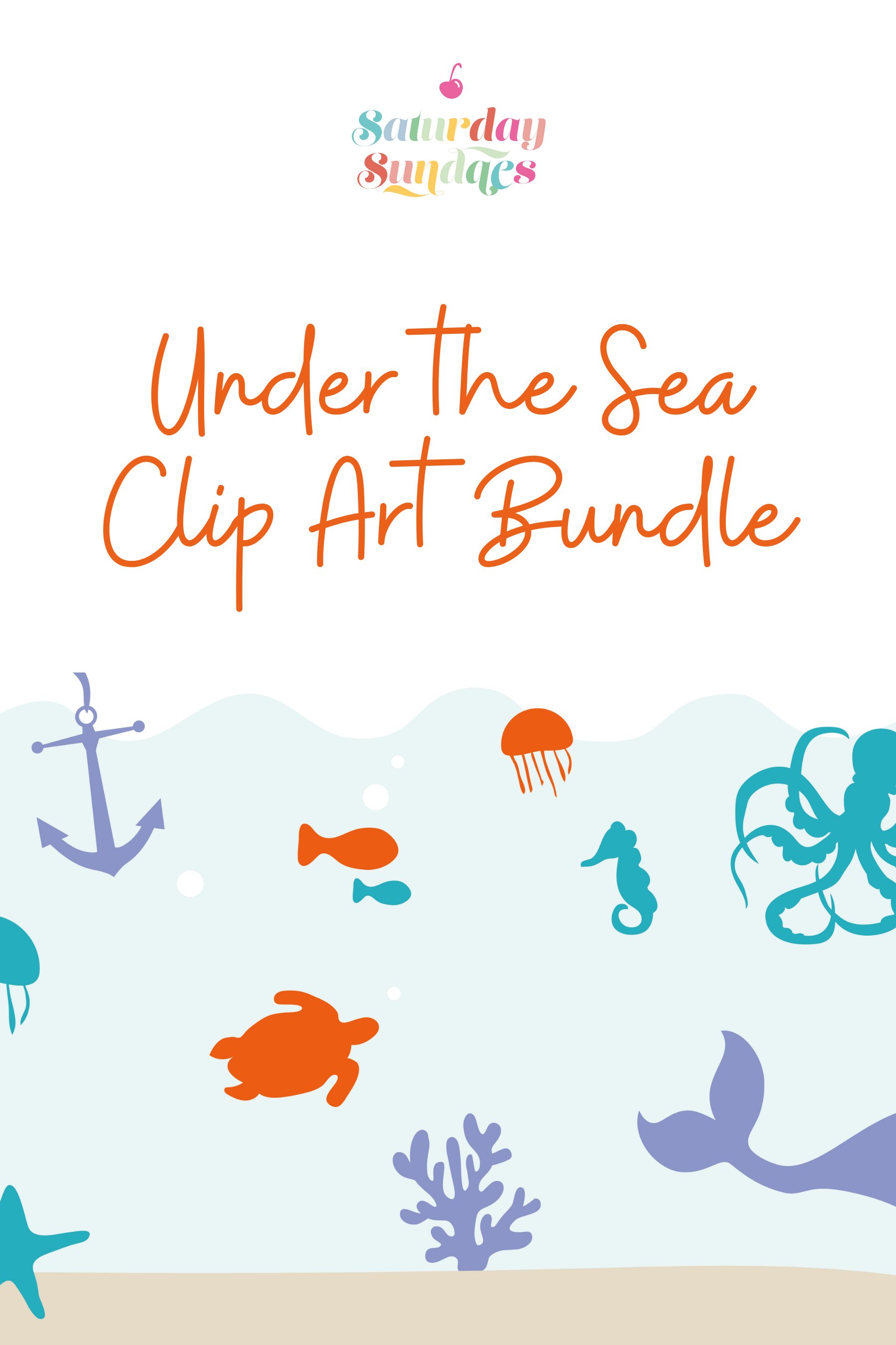 Under the Sea Clip Art Bundle