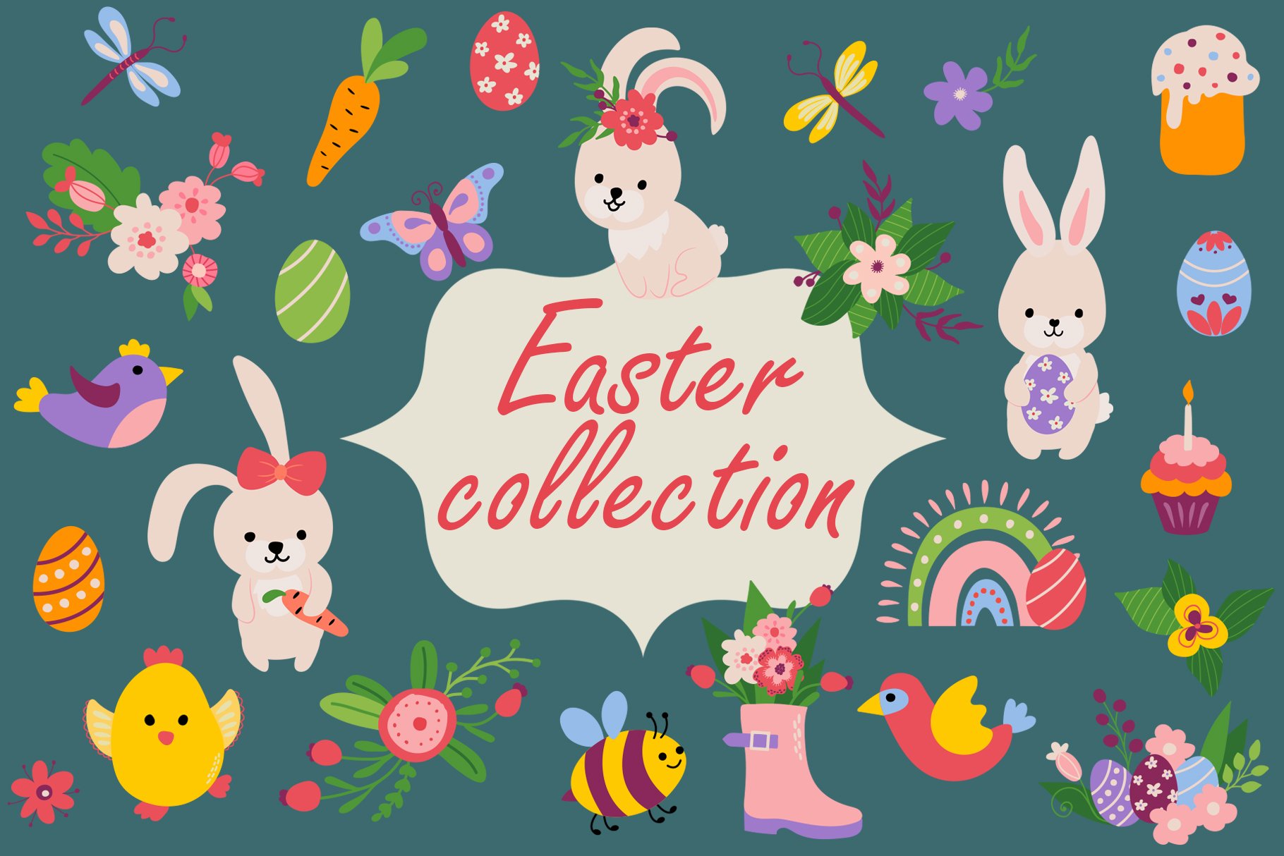 Easter collection SVG (1793928)