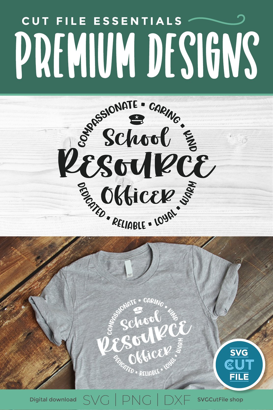 School resource officer svg, an sro svg for crafters