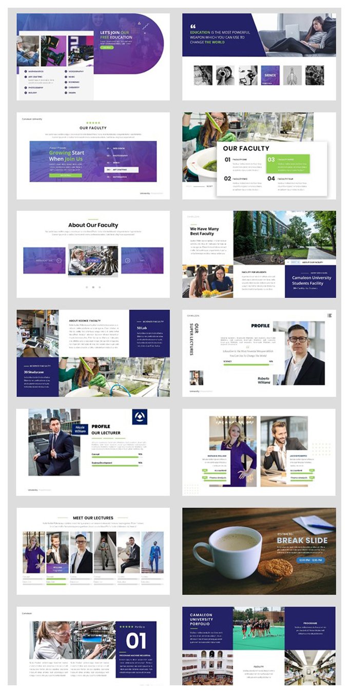University - Education College Presentation Template