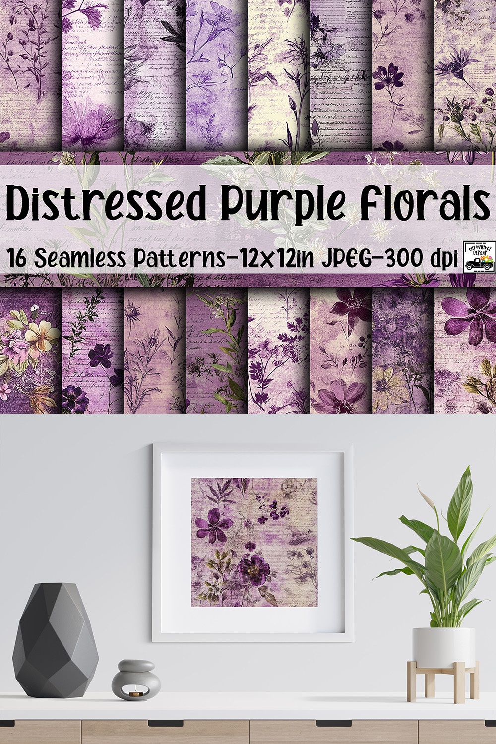 Seamless Cherry Blossoms Digital Paper