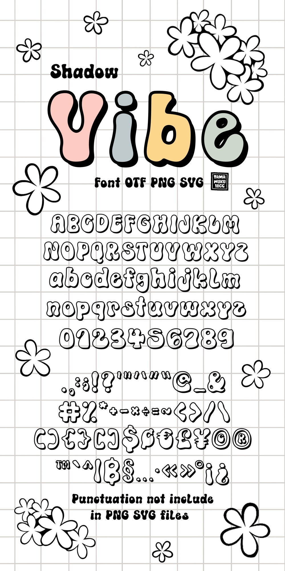 Vibe Shadow OTF PNG SVG