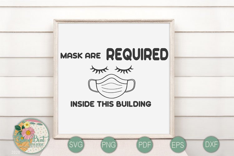 Mask Are Required SVG