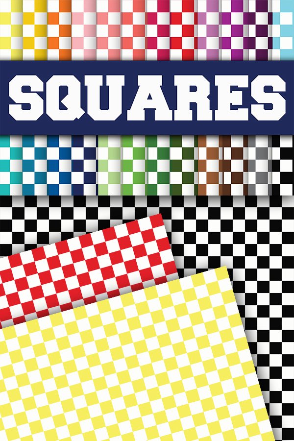 Squares Digital Paper (37558)