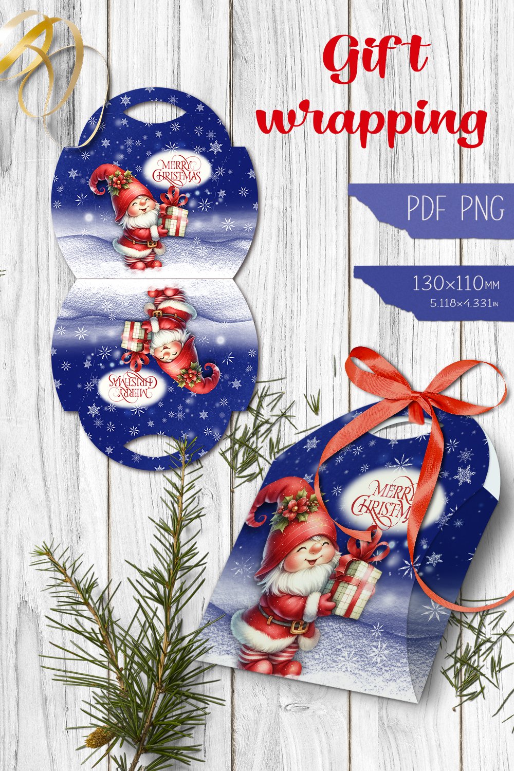 Gift wrapping with gnome