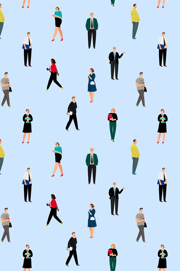 Office people pattern