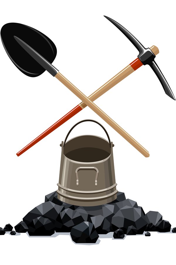 Miner tools and bucket
