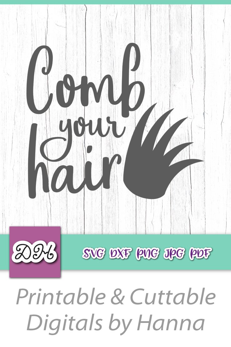 Comb Your hair Bathroom Rules Sign