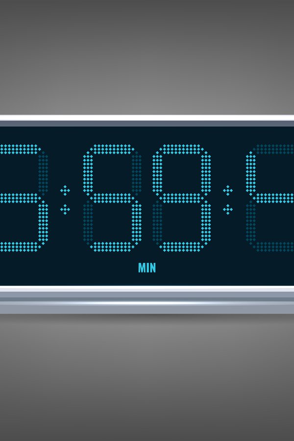 Digital clock counter