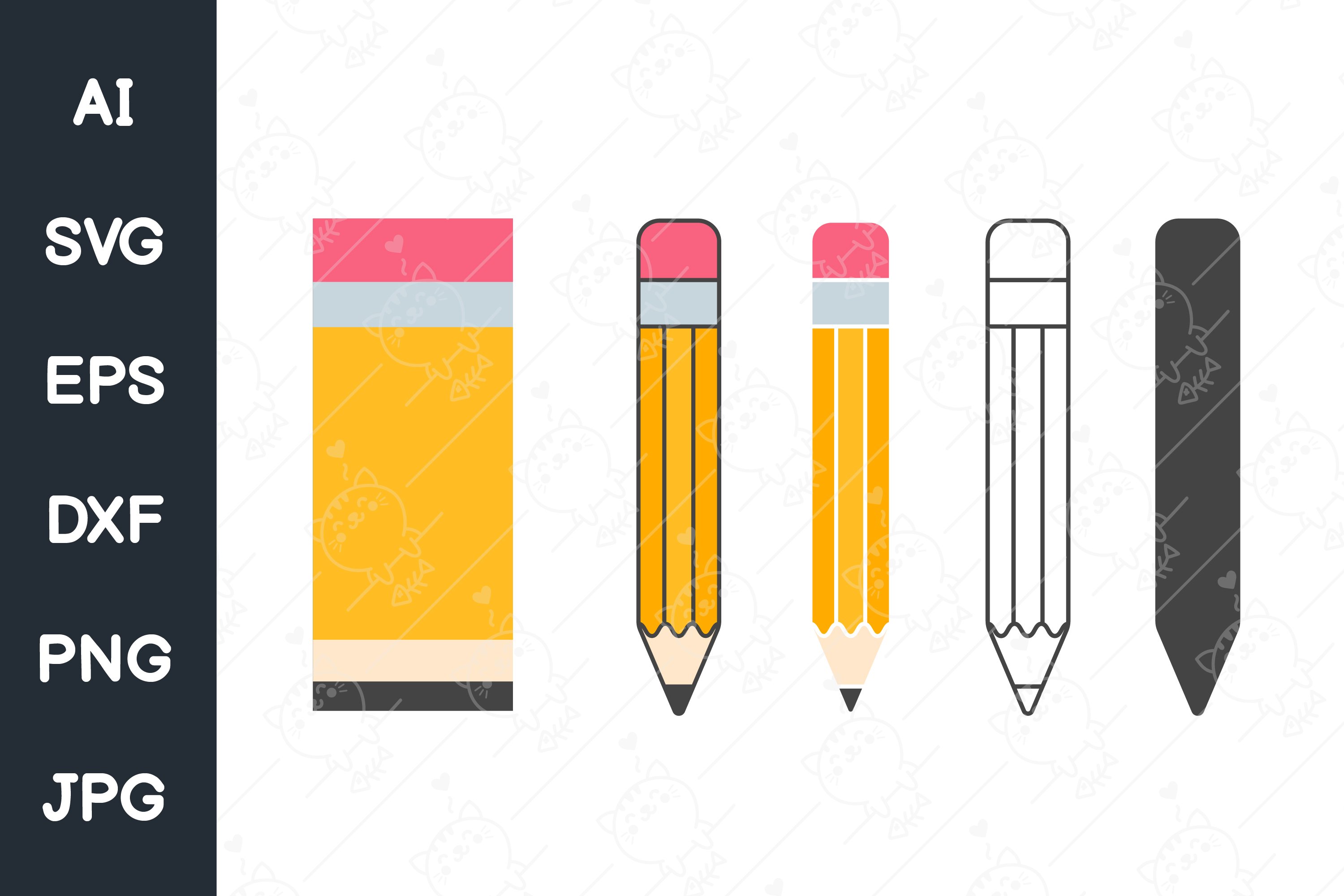 Pencil SVG | Back to School SVG |Digital Download