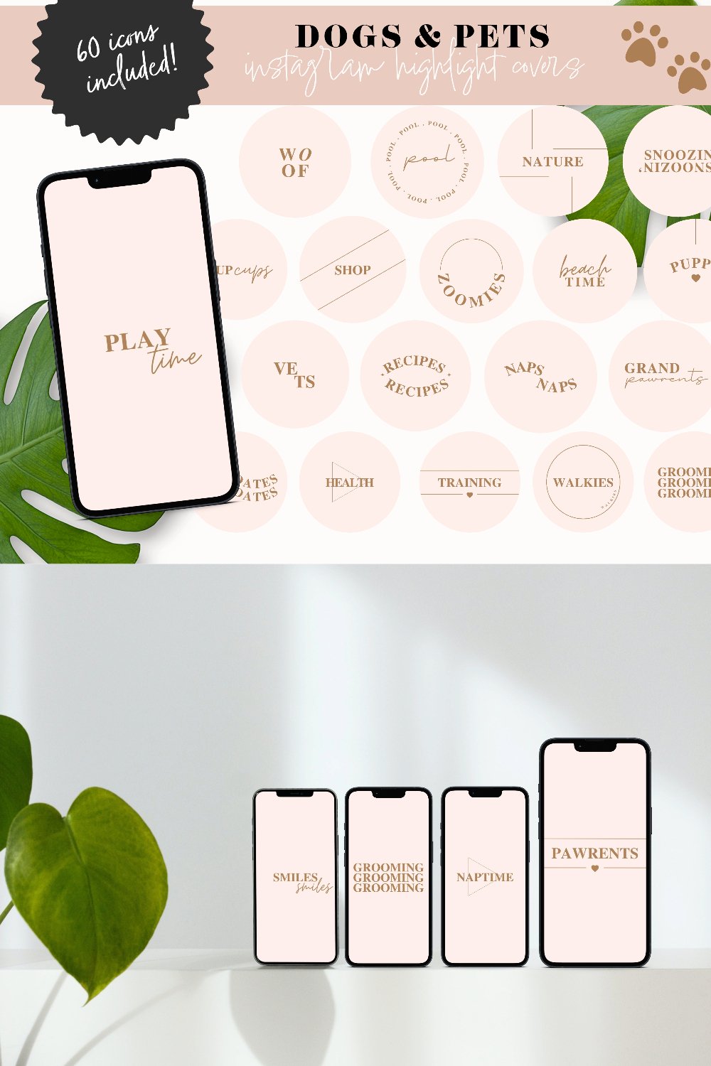 dogs pets instagram highlight covers