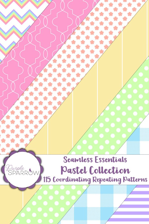 Pastel Seamless Pattern Collection
