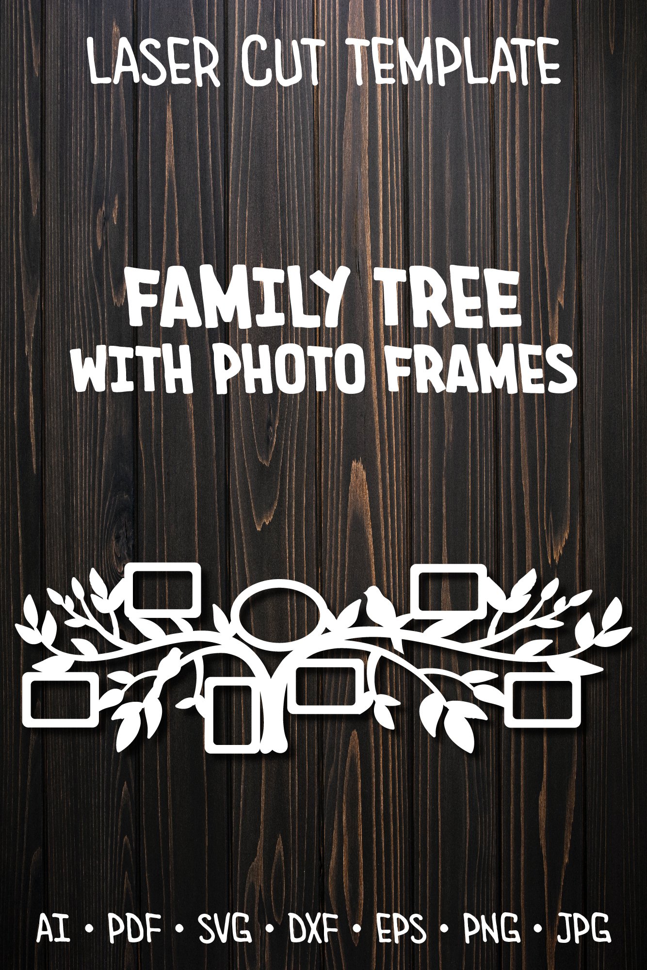 Frame for Family Photos, Family Tree SVG, Tree SVG (1126276)