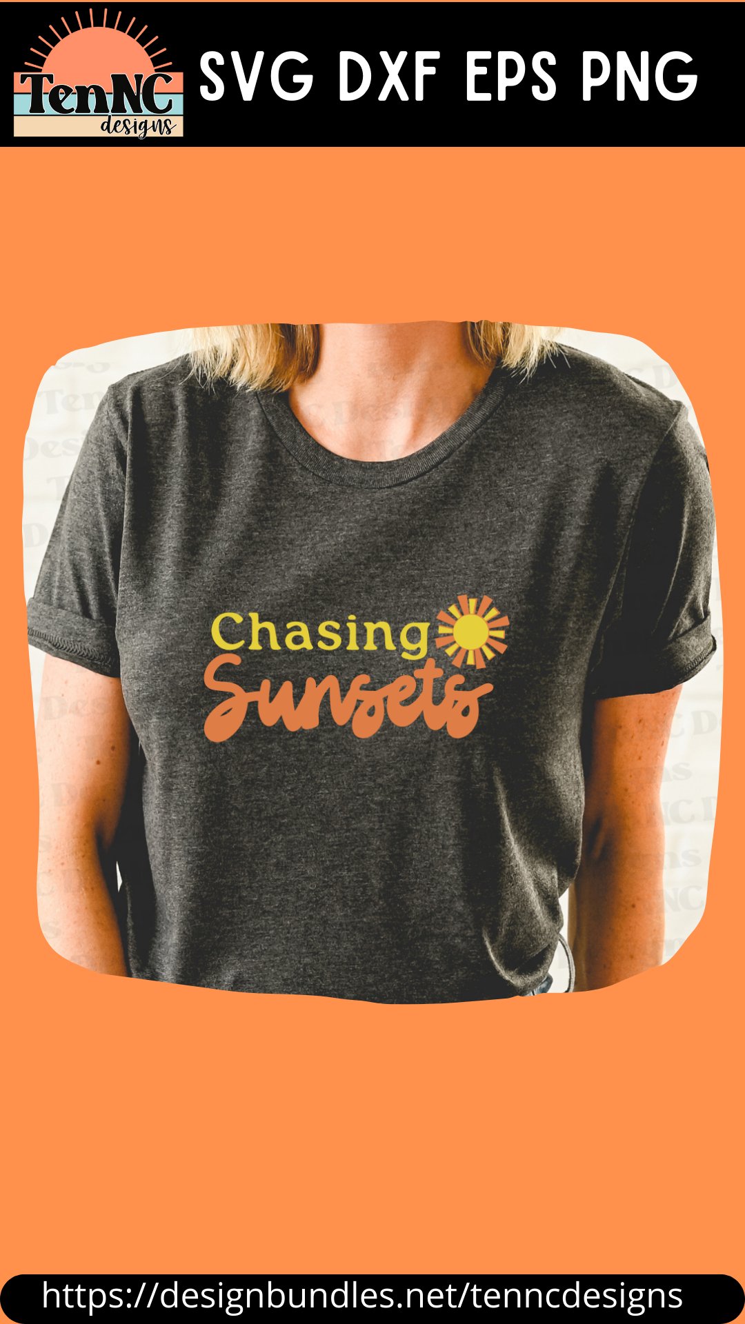 Chasing Sunsets SVG file