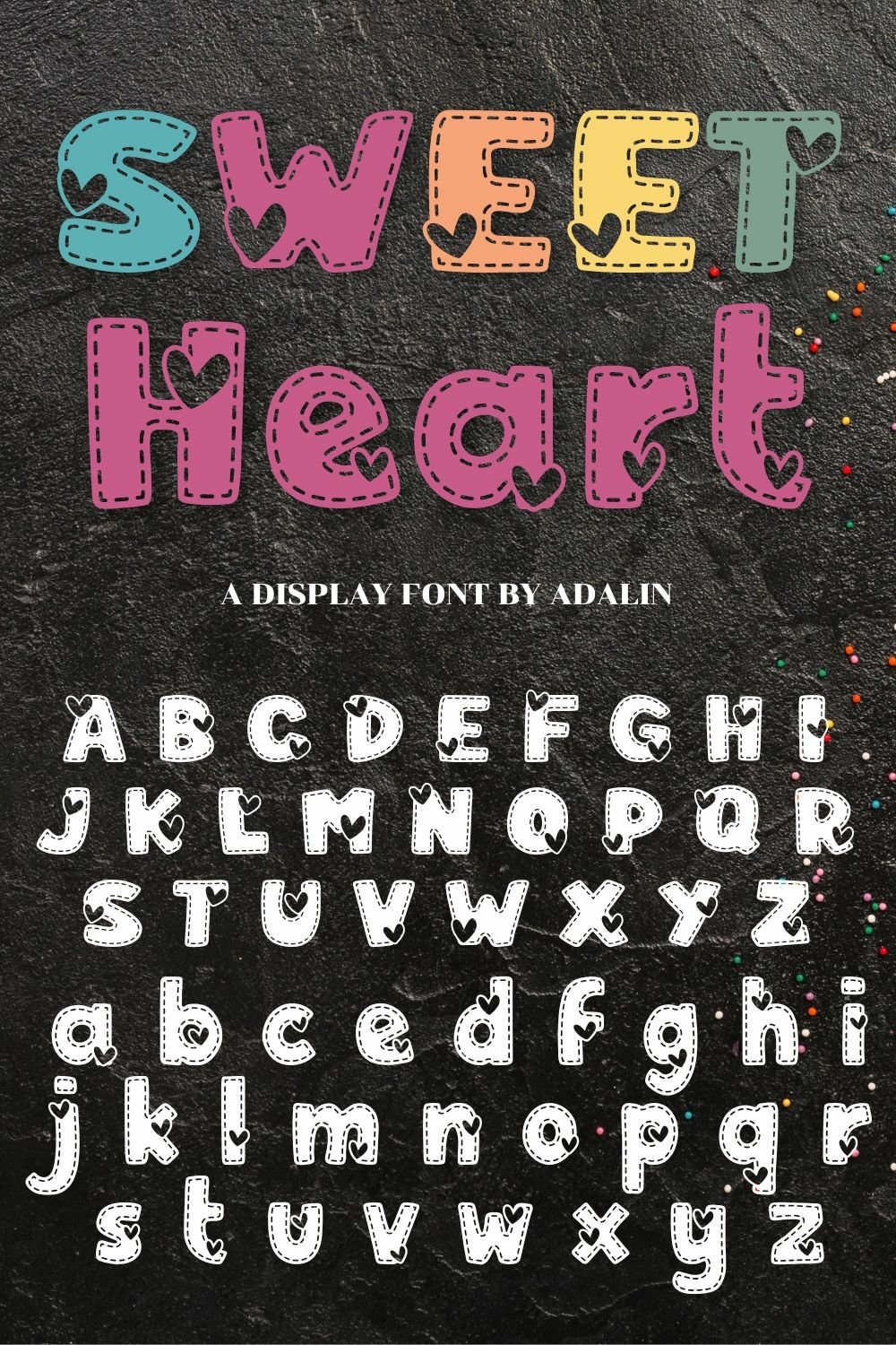Sweet Heart - Display font