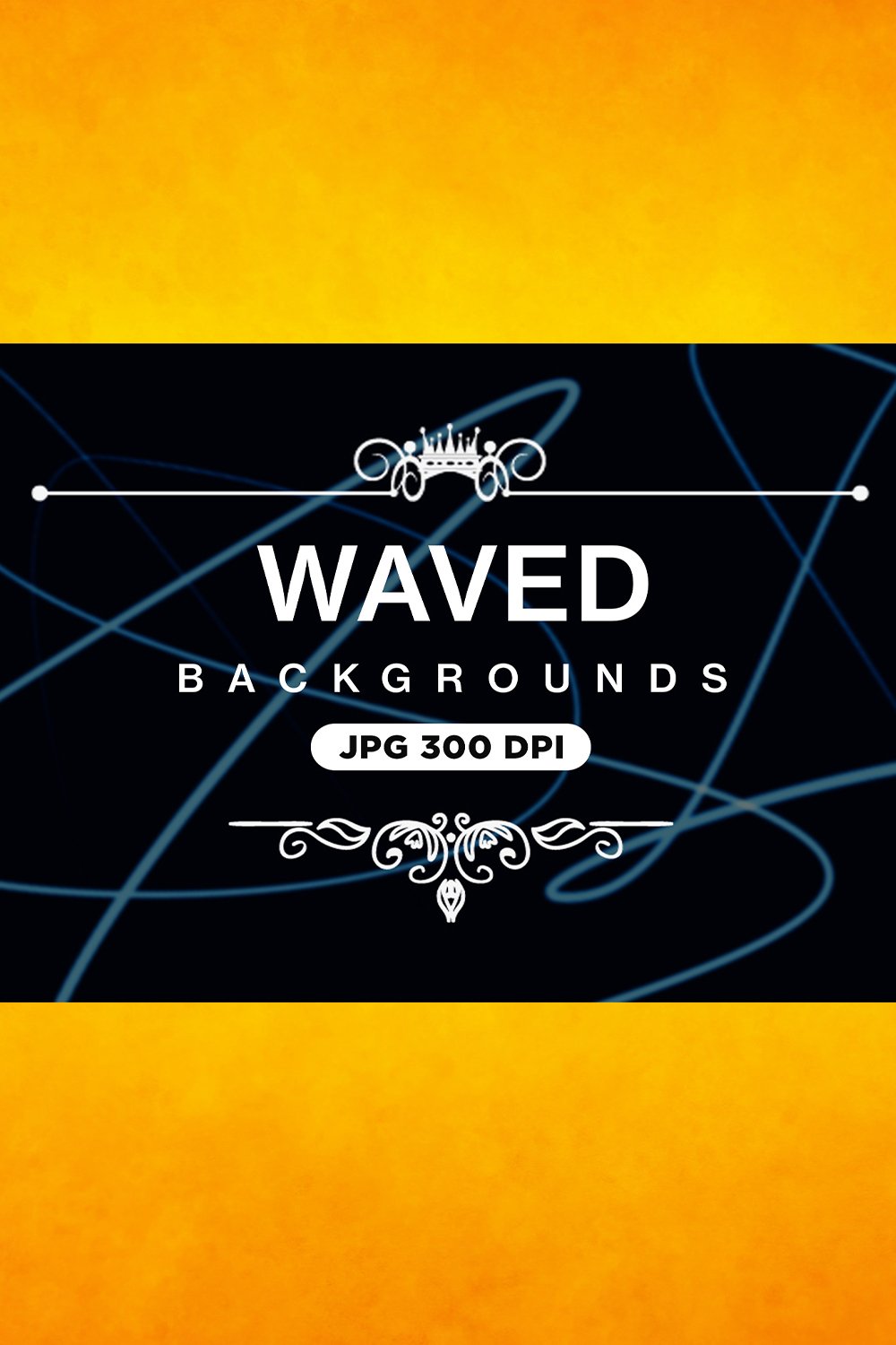 Wavy line abstract background art