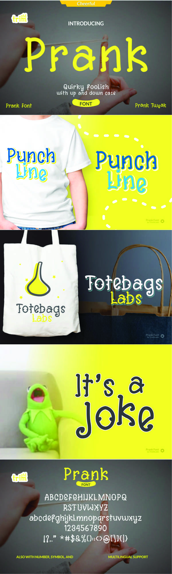 Prank - Quirky Comedy Font