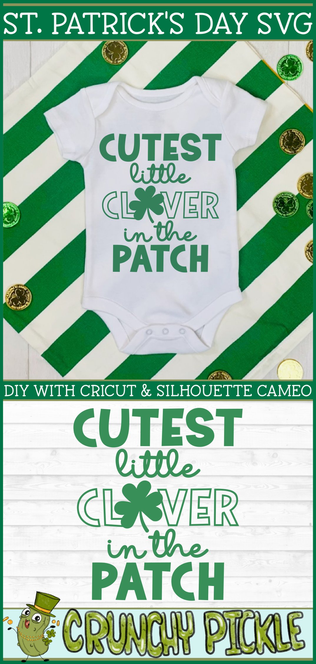 Cutest Clover in the Patch - St. Patrick's Day SVG Cut File