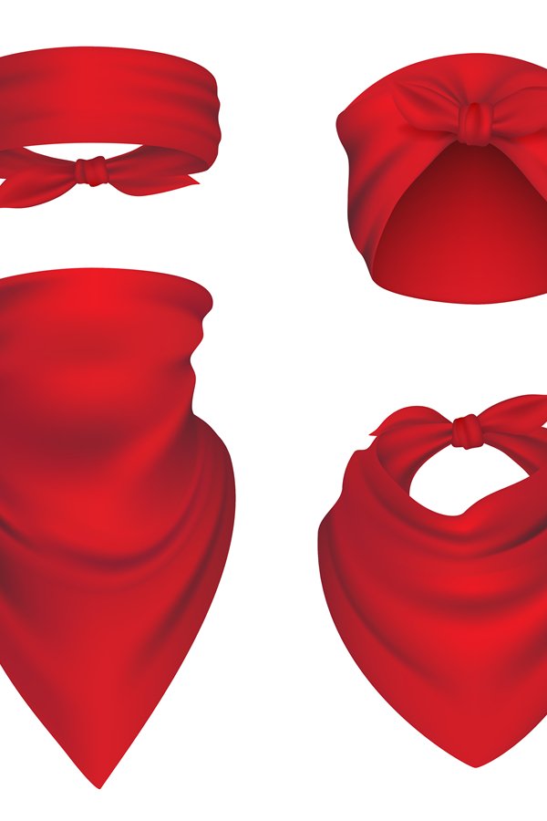 Bandanas realistic. Headbands for bikers sport protection ga