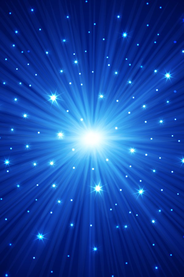 Abstract background with stars