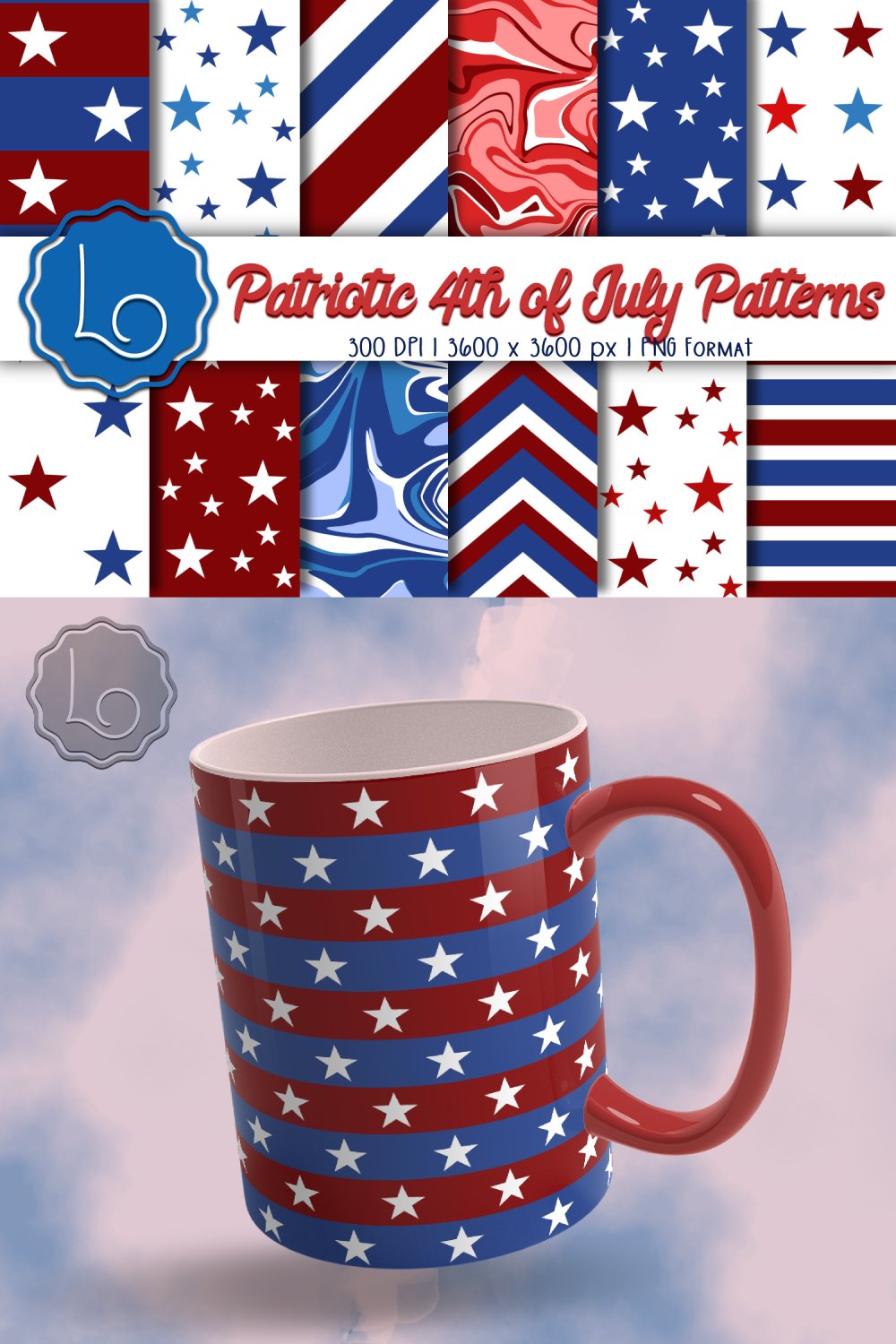 Patriotic 4th of July Patterns