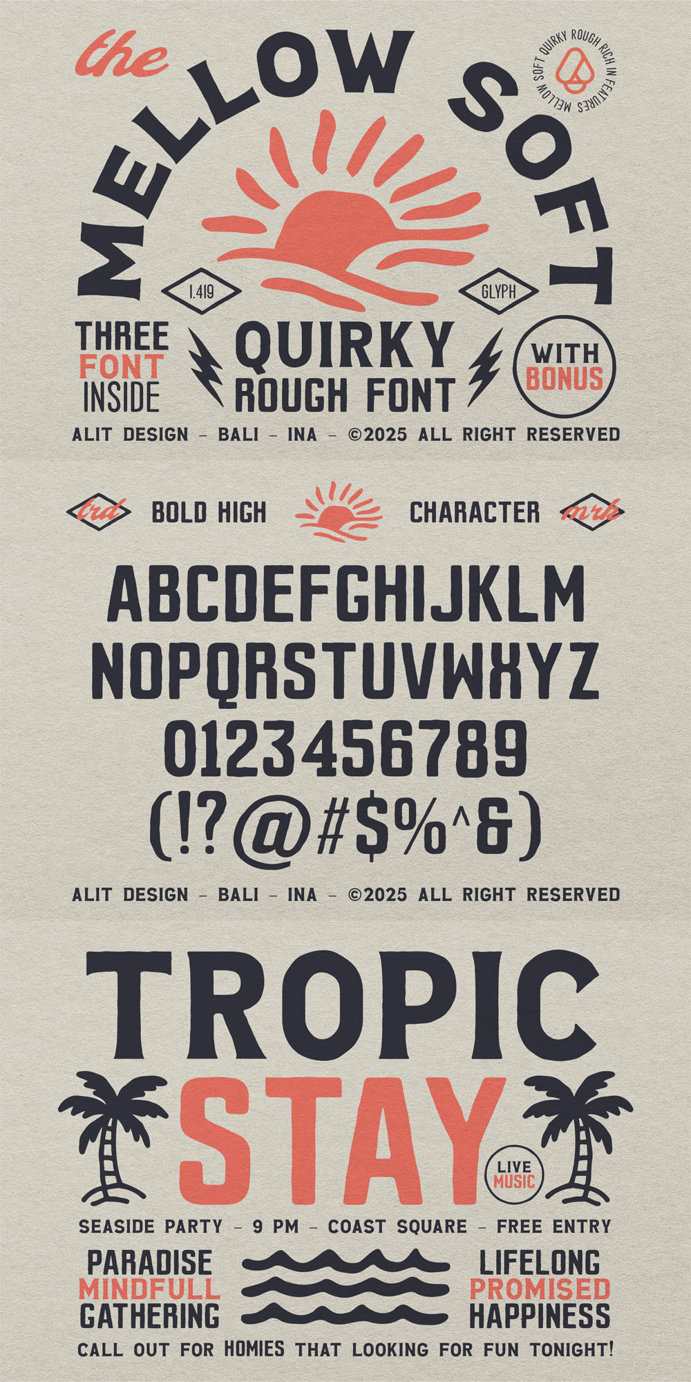 Mellow Soft Typeface
