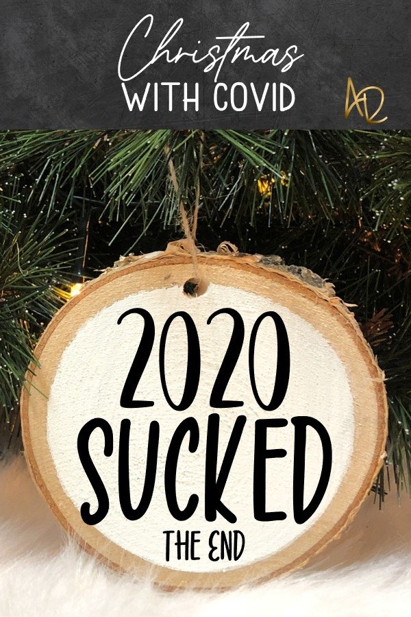 2020 Sucked Christmas Round Ornament SVG