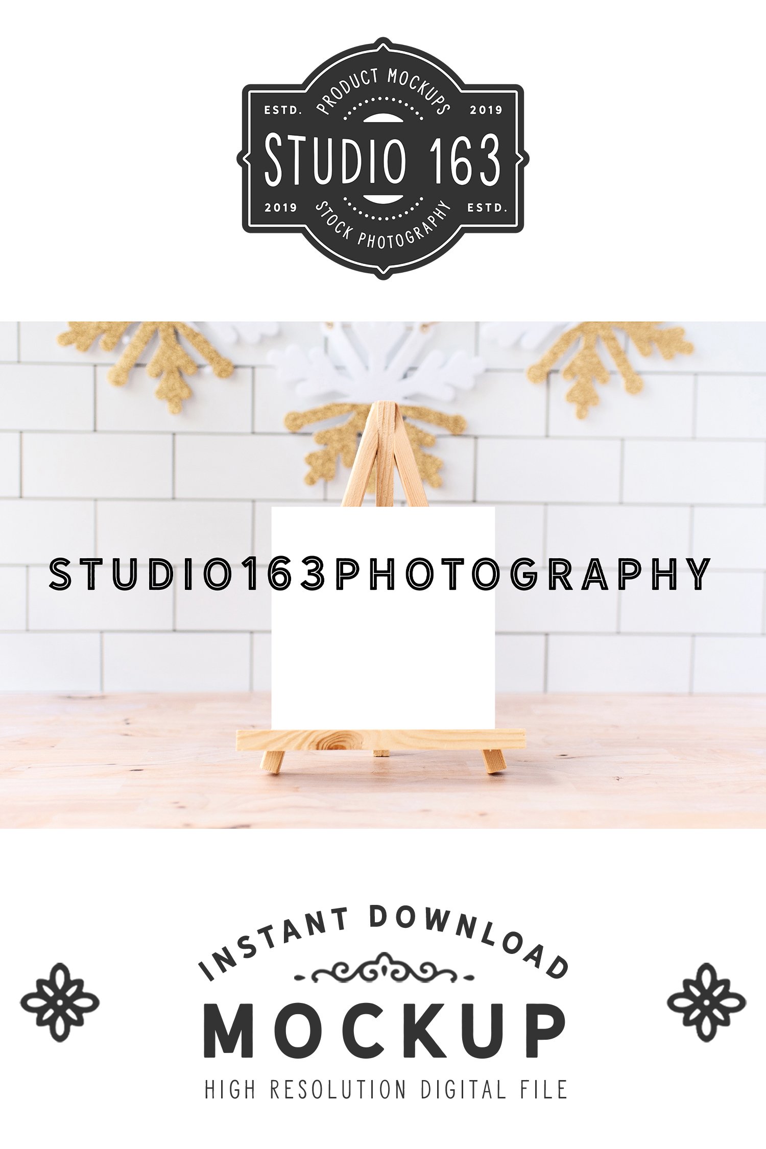 5x5 Card Mockup, White Card Mockup, Greeting Card (1077629)