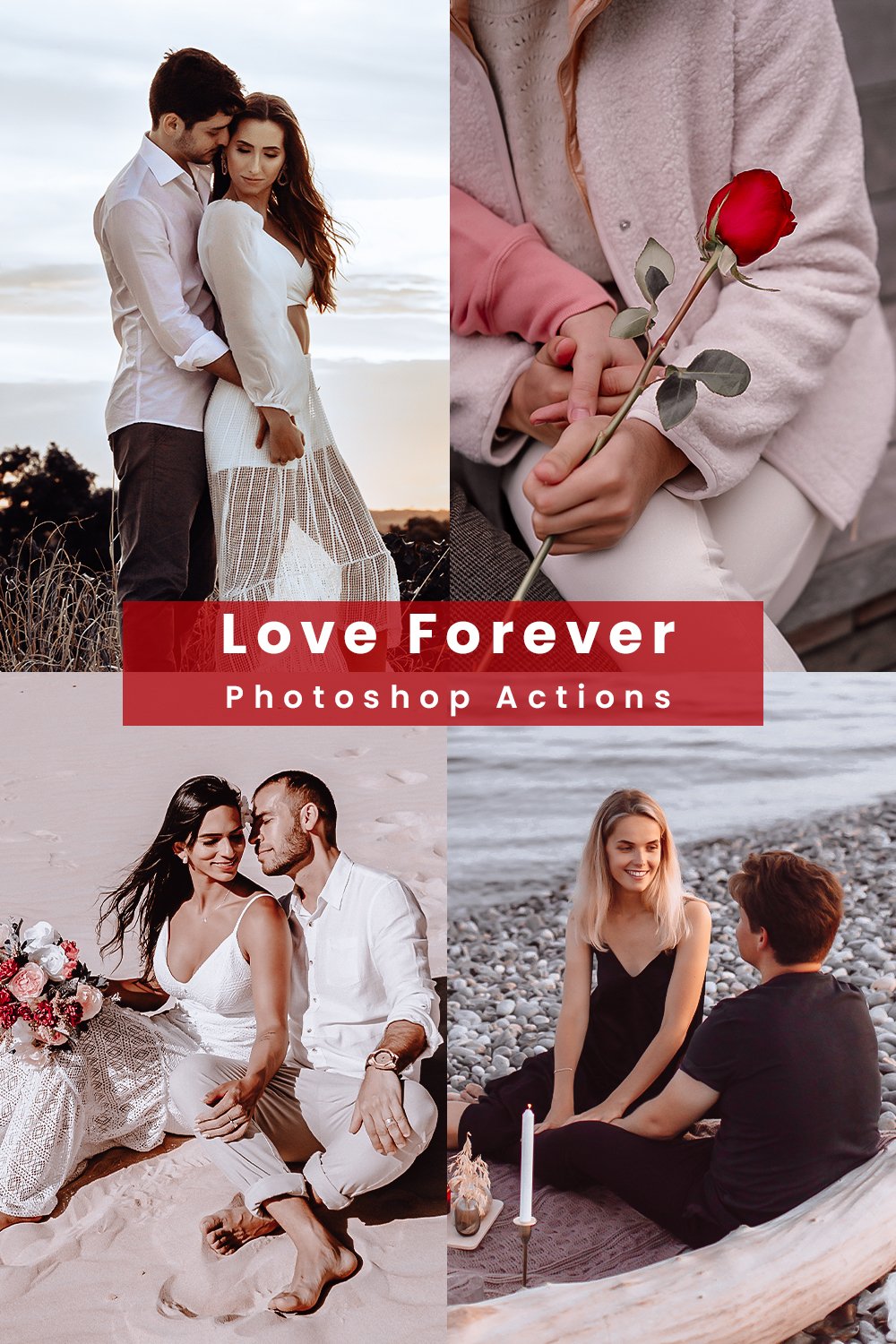 9 Love Forever Photoshop actions Bright Lightroom Presets