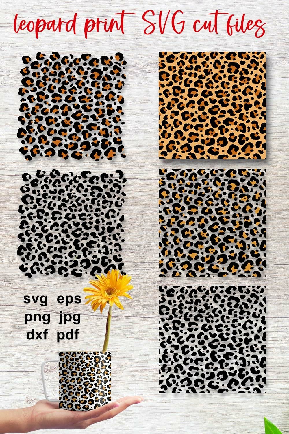 Leopard print svg, leopard background svg bundle png.