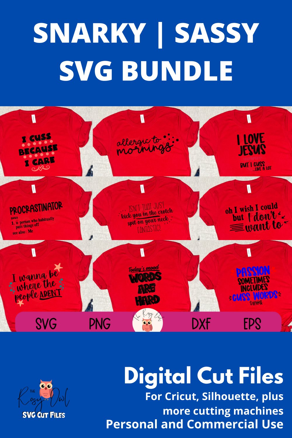 Snarky | Sassy SVG Bundle