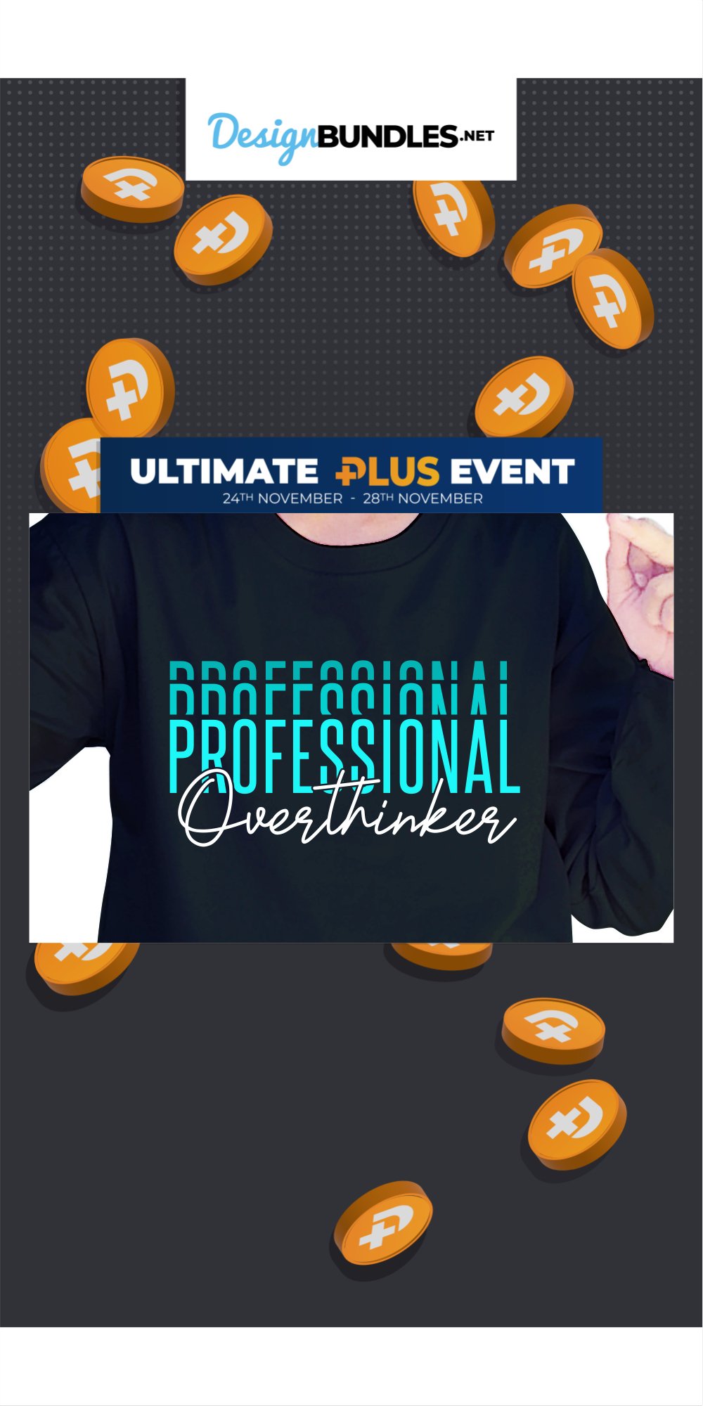 Professional Overthinker, Positive Quote, Inspirational