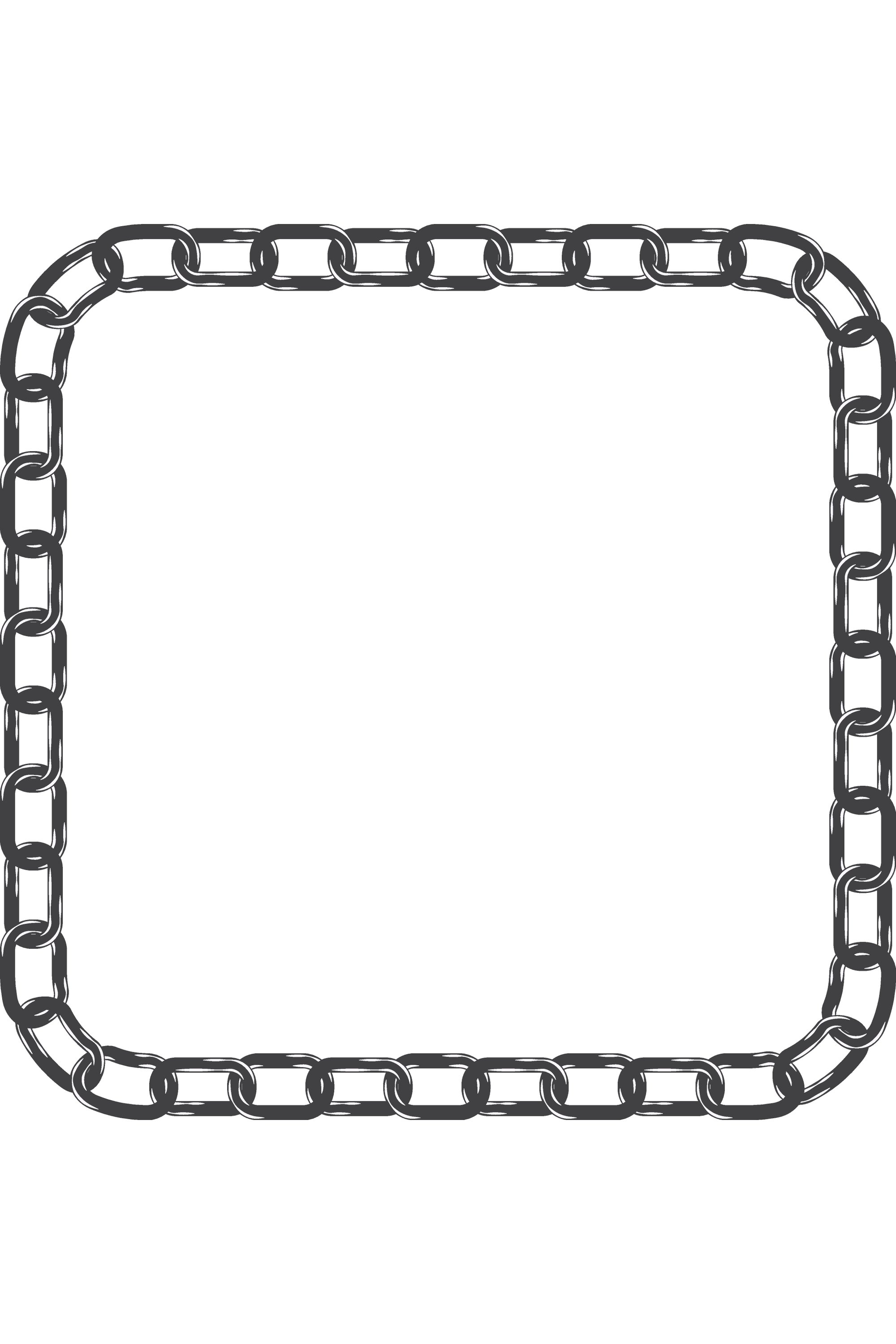 Steel round and square CHAIN frames