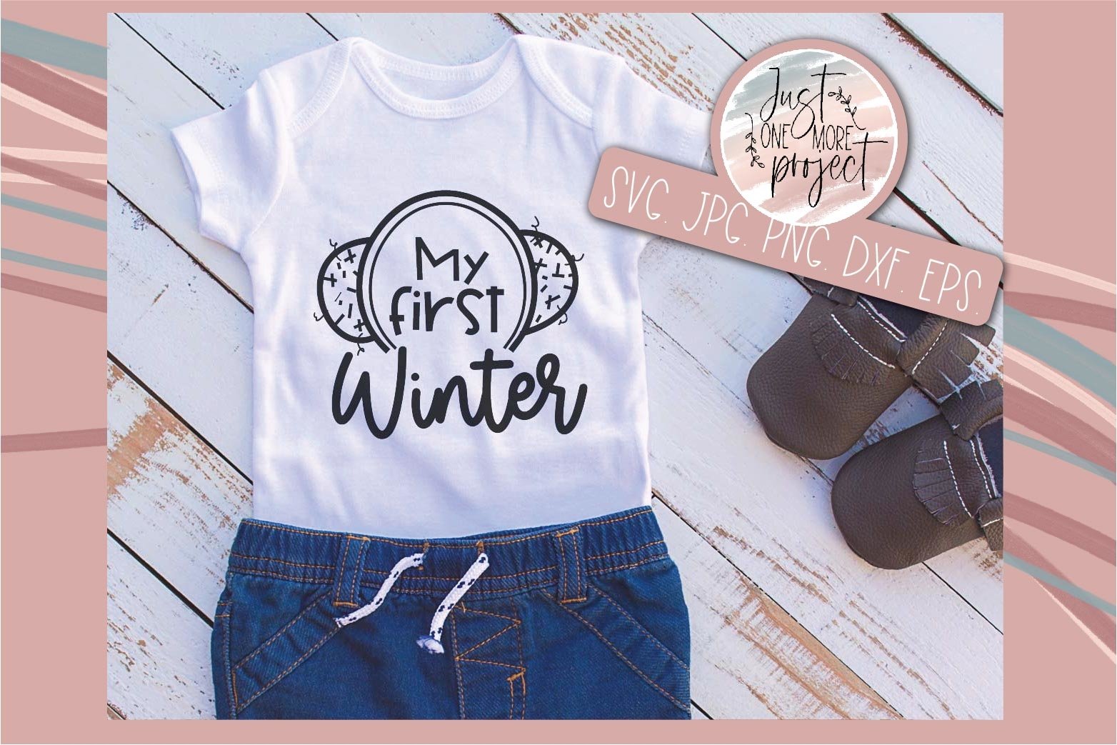 Baby first winter, Hello winter svg, Baby winter svg, Baby