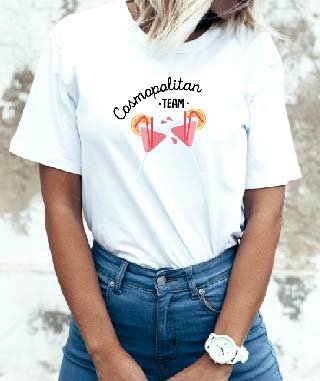 Cosmopolitan cocktail t-shirts for best party