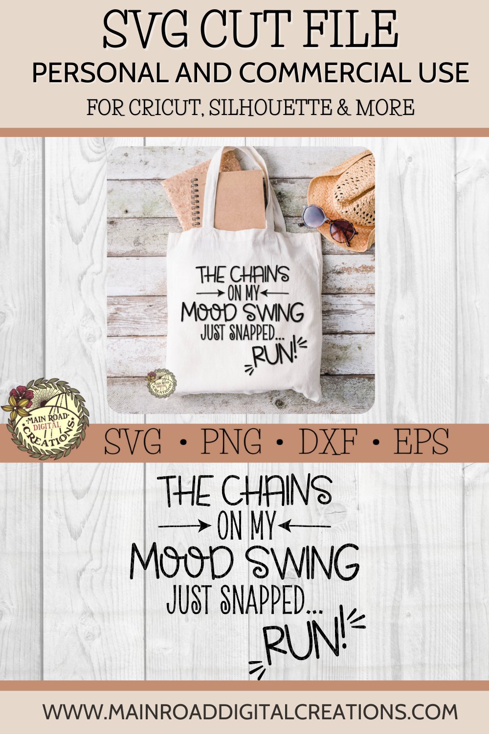 The Chains On My Mood Swing Just Snapped-SVG-Funny-Humor (1175623 ...