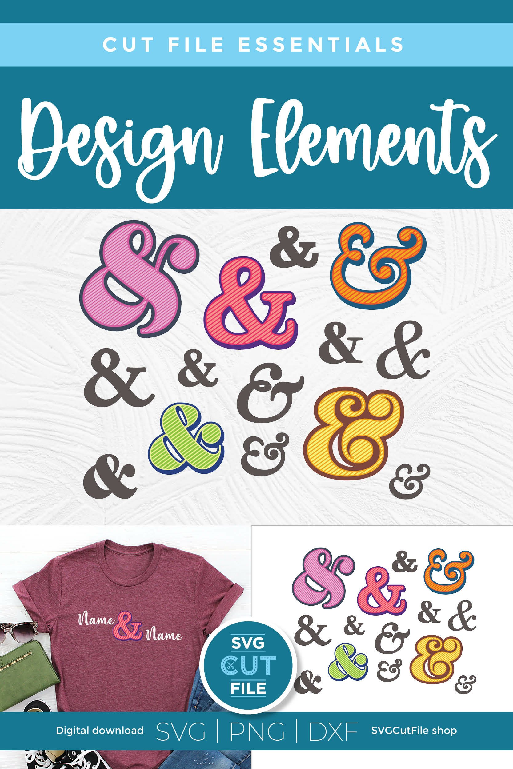 Ampersand svg, an Ampersands bundle for Mr and Mrs