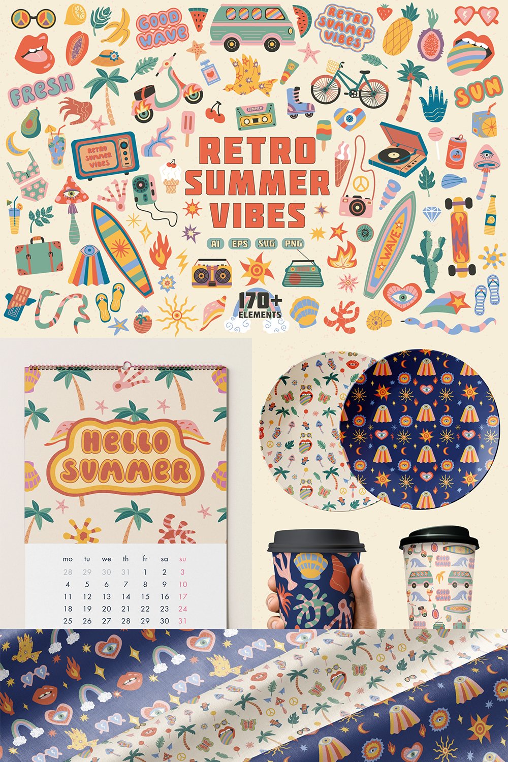 Retro Summer Vibes Collection
