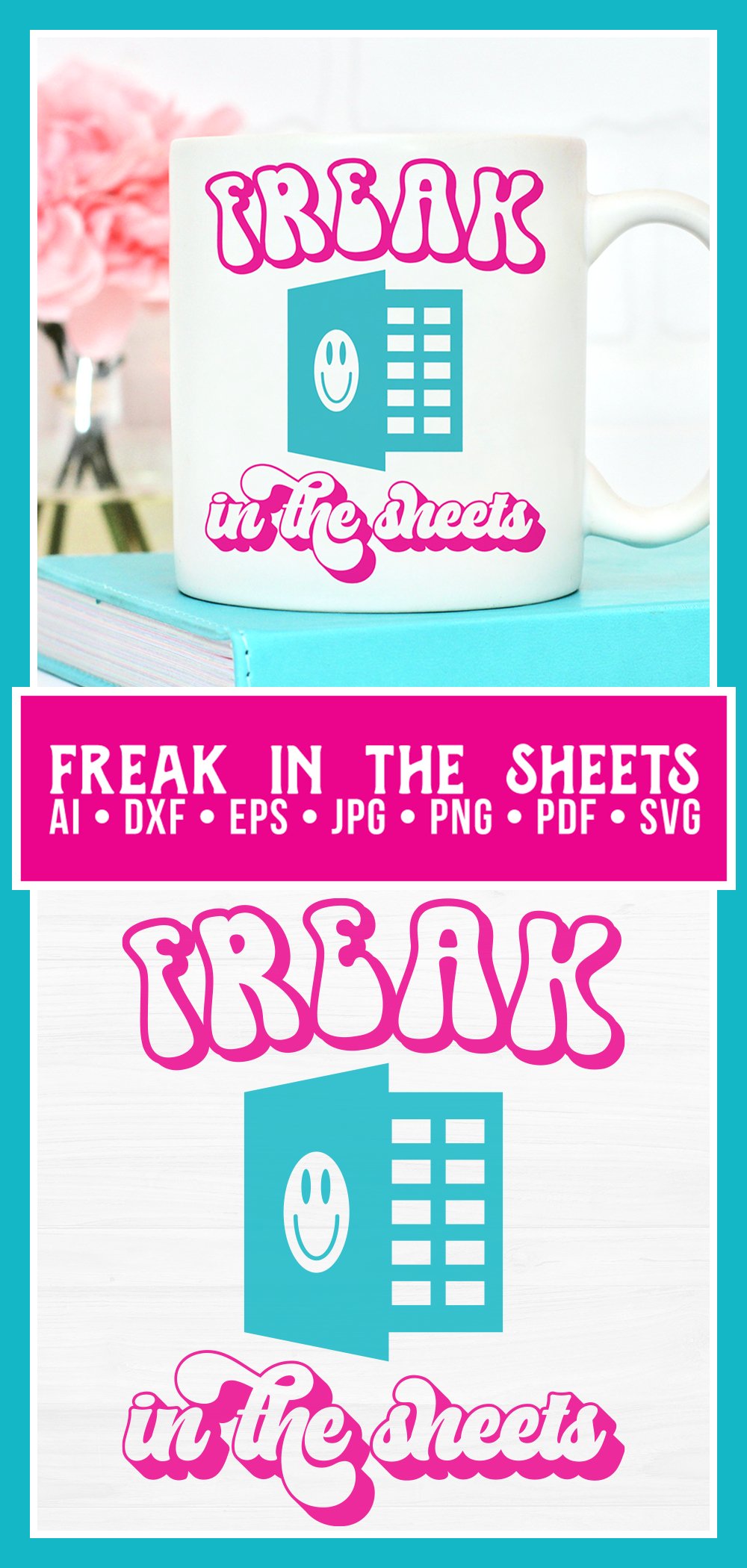 Freak in the sheets SVG