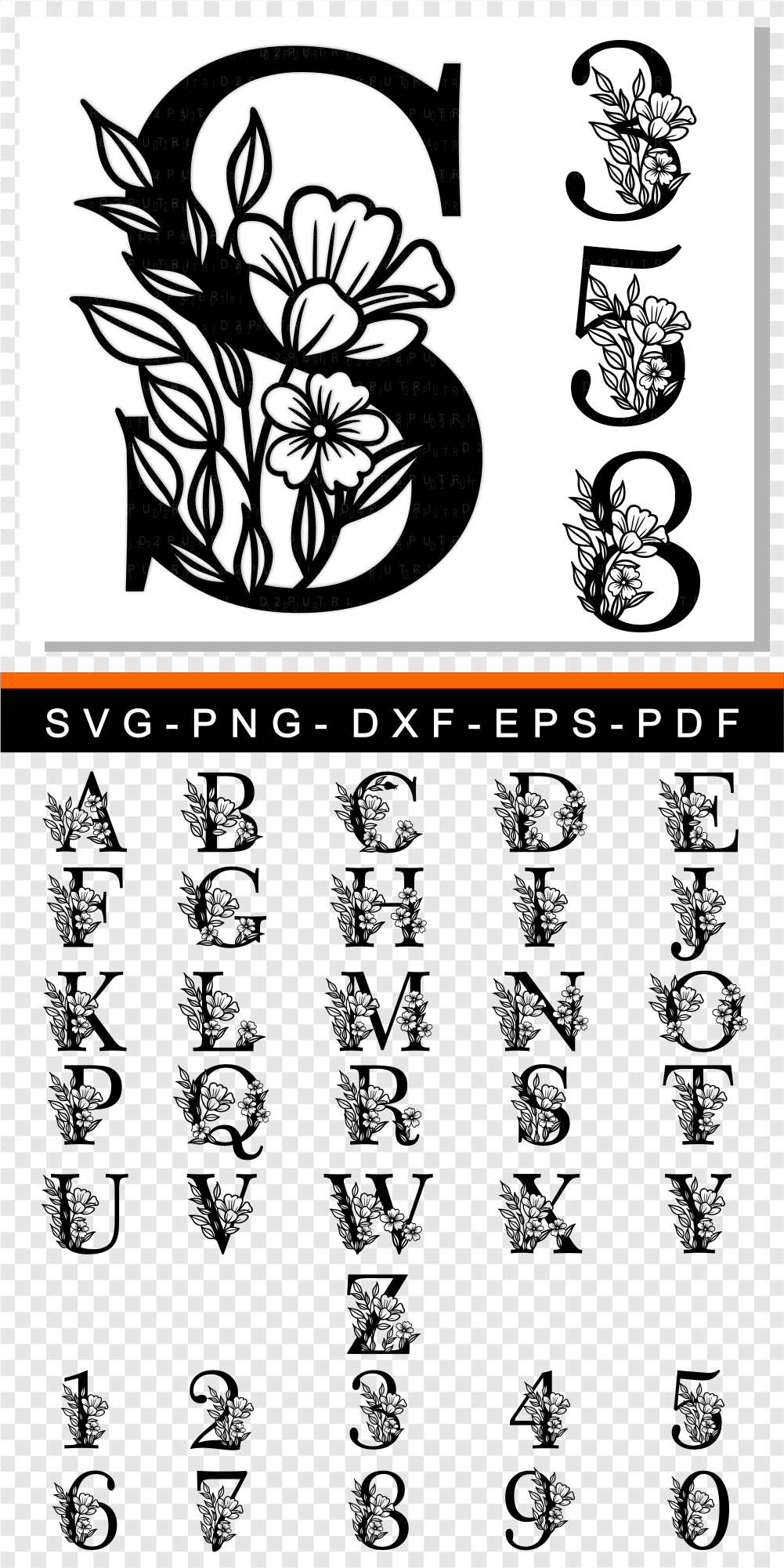 Monogram Font SVG