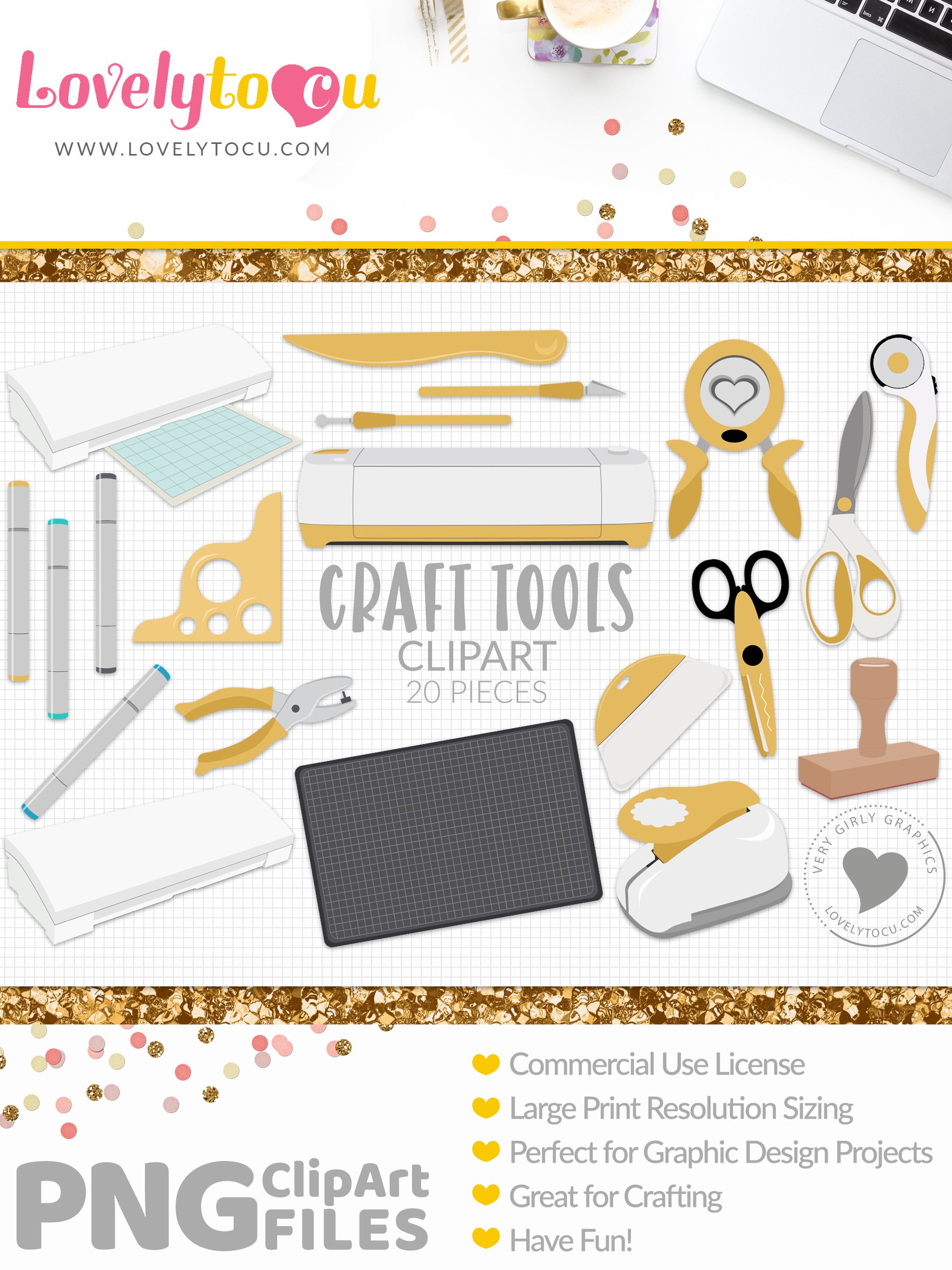 Cutting machine tools clipart set (957260)