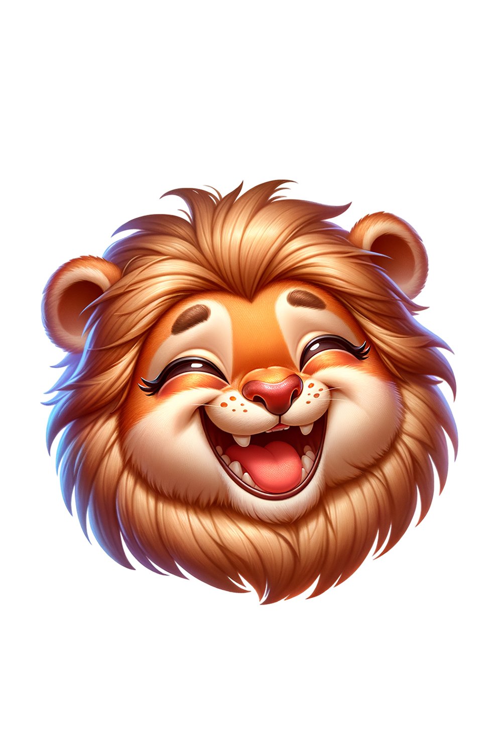 Funny Quirky Lion Clipart Sublimation PNG (3653490)