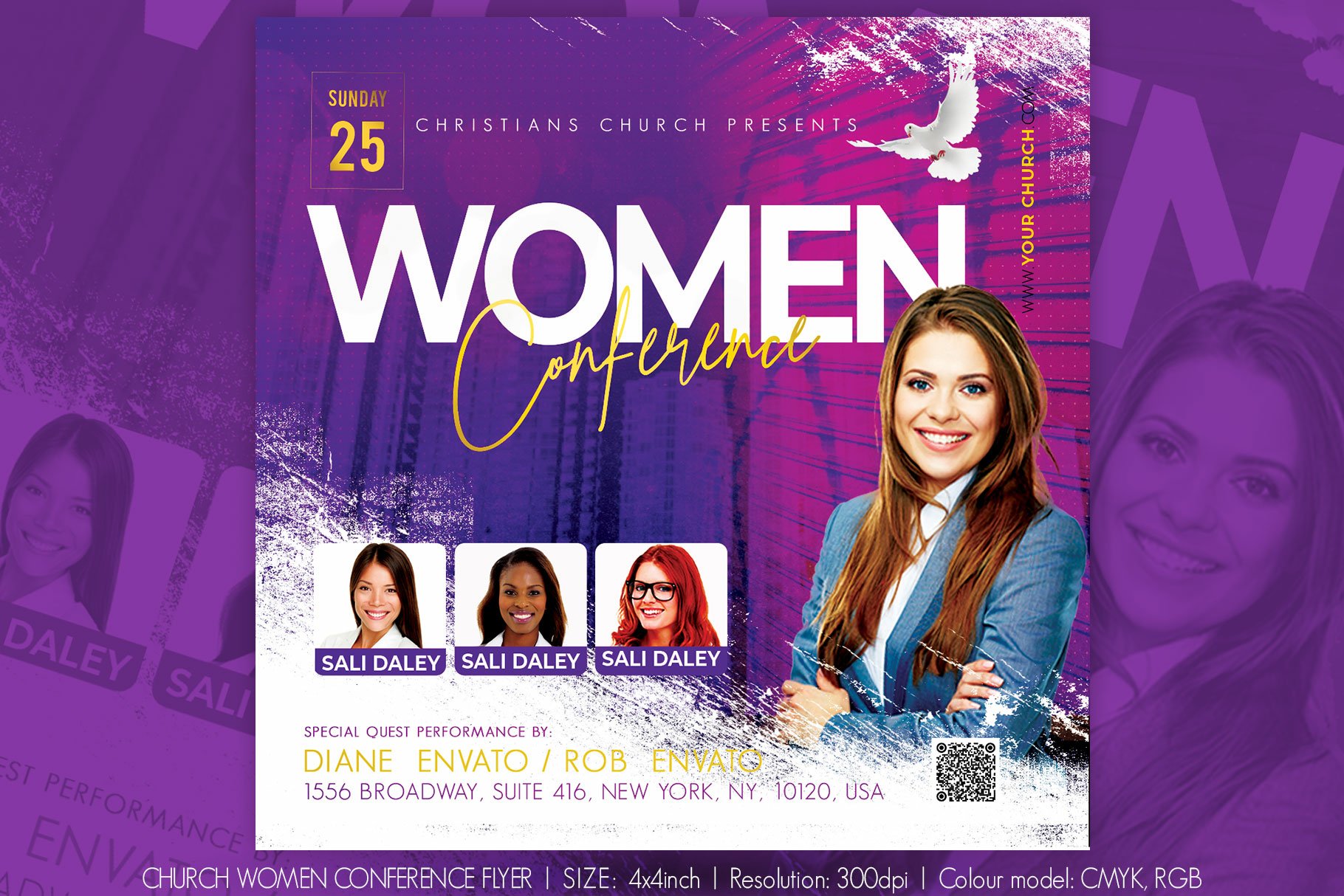 Church Women Conference Flyer