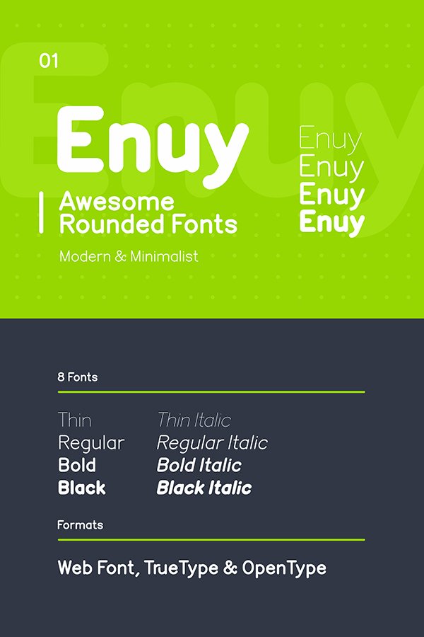 Enuy Font Sans Serif