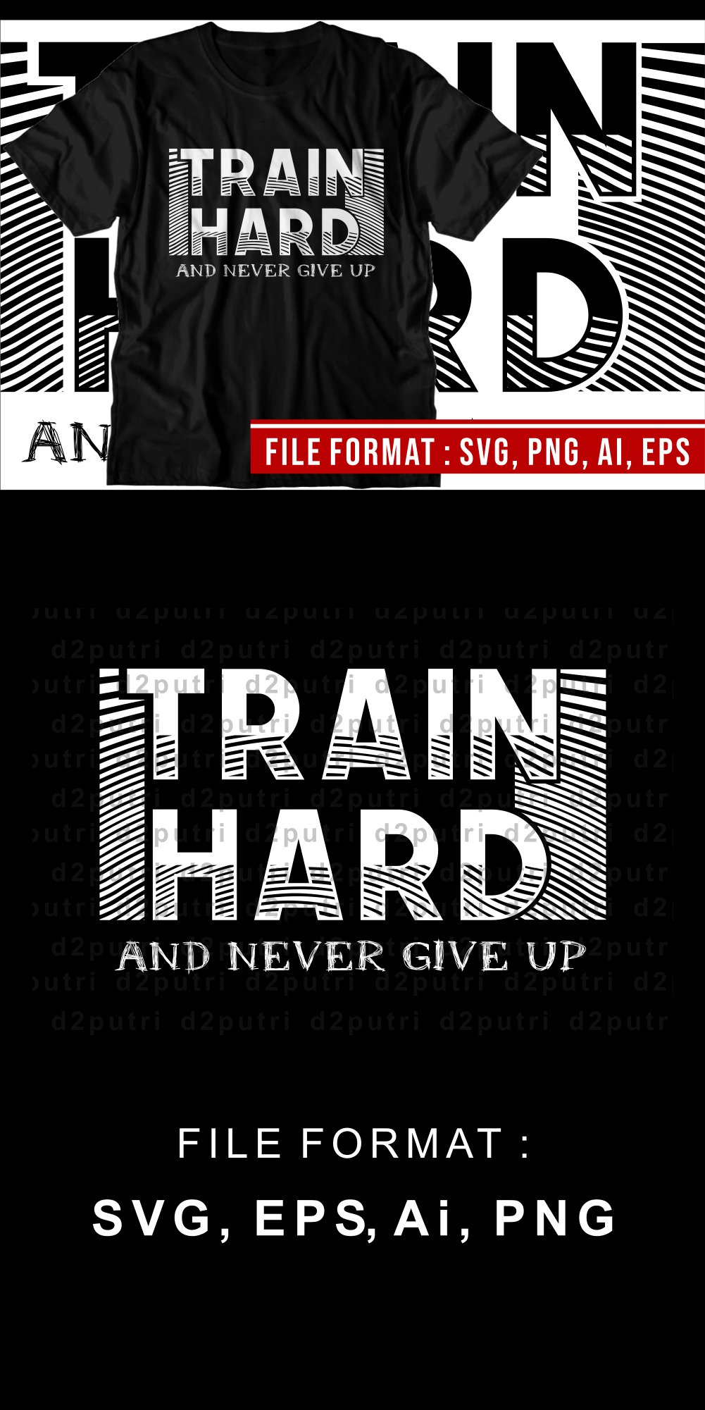 Train Hard, Gym T shirt Designs, Gym Quotes Svg