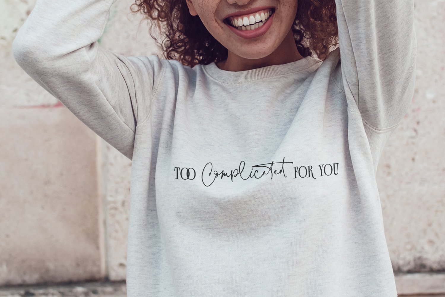 Too complicated for you svg (1333881)