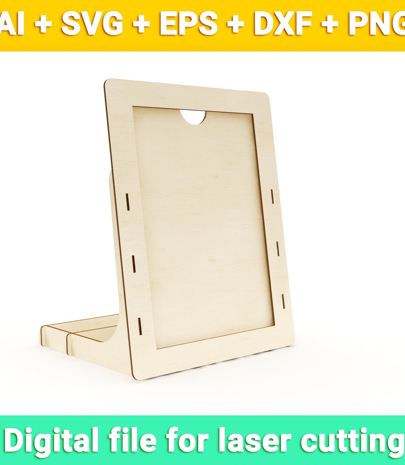 Photo frame vector for CNC svg vector file