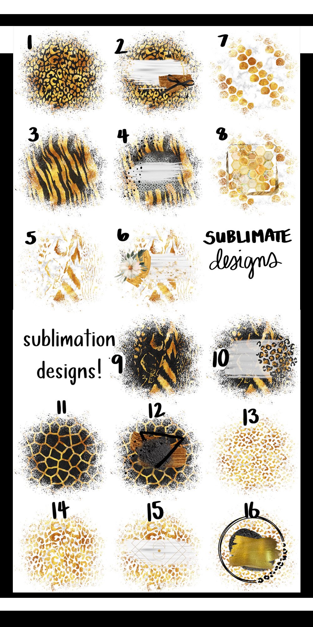 Animal Print Sublimation Bundle (2226471)