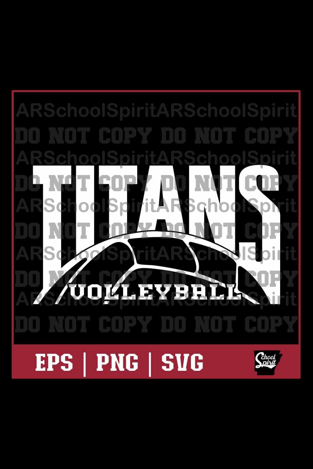 Jacksonville Titans Volleyball Design