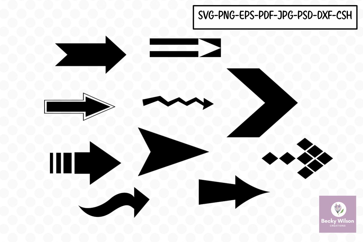 Arrow SVGs Set One